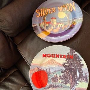 Oneida | Dining | Set Of 2 Vintage Oneida Plates | Poshmark